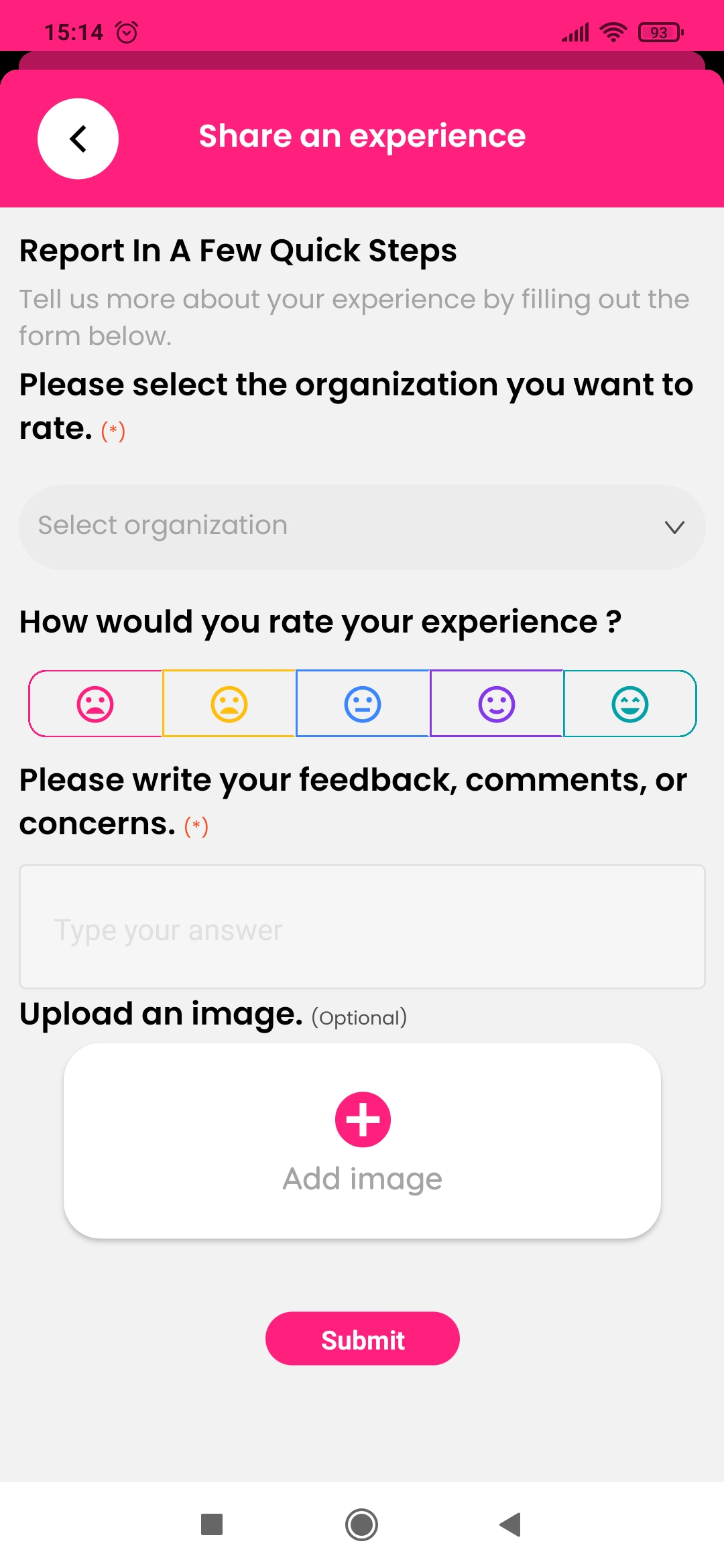 Engagement: Experience Collection › WeSolve engagement platform